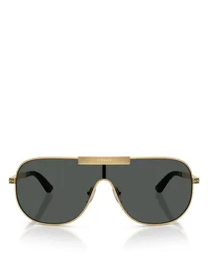 Versace Shield Sunglasses - Gold