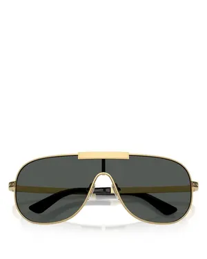 Versace Shield Sunglasses - Gold