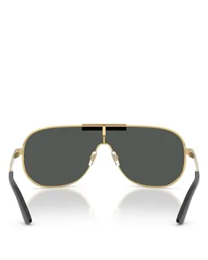 Versace Shield Sunglasses - Gold