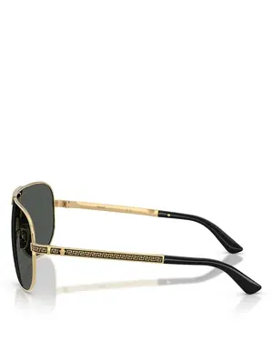 Versace Shield Sunglasses - Gold
