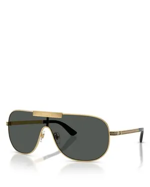 Versace Shield Sunglasses - Gold