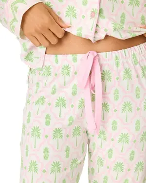PJ Salvage Playful Print Long Pajama Set