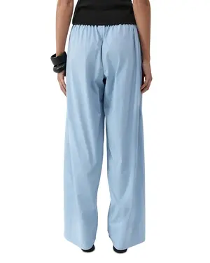 ST. AGNI Everyday Relaxed Pants - Sky