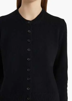 Khaite Everheart Cardigan - Black