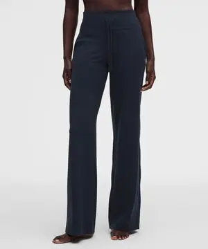 Lululemon Groove High-rise Wide-leg Pant - True Navy