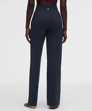 Lululemon Groove High-rise Wide-leg Pant - True Navy