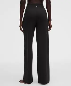 Lululemon Groove High-rise Wide-leg Pant - Black