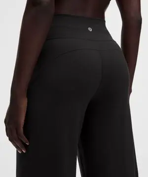 Lululemon Groove High-rise Wide-leg Pant - Black