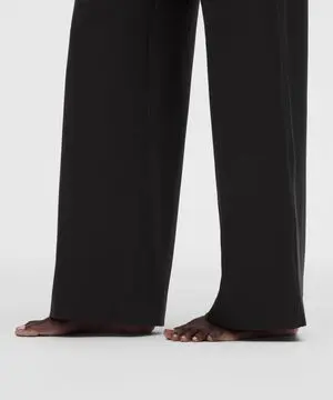 Lululemon Groove High-rise Wide-leg Pant - Black