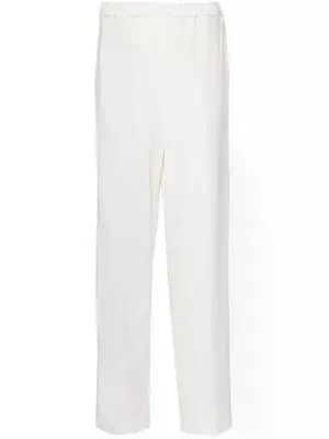 Fabiana Filippi Straight Trousers With Bead-chain Detail