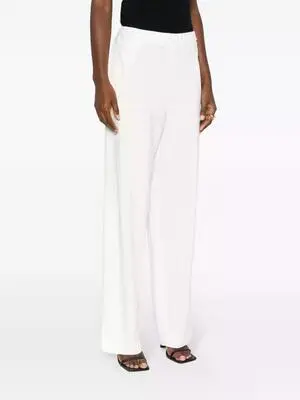 Fabiana Filippi Straight Trousers With Bead-chain Detail