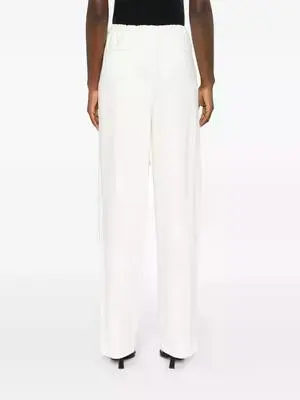 Fabiana Filippi Straight Trousers With Bead-chain Detail