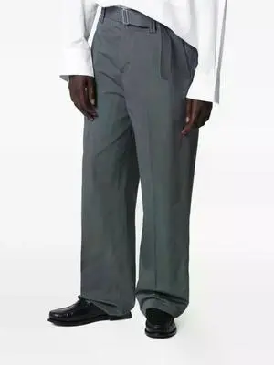 LARDINI Belted Trousers
