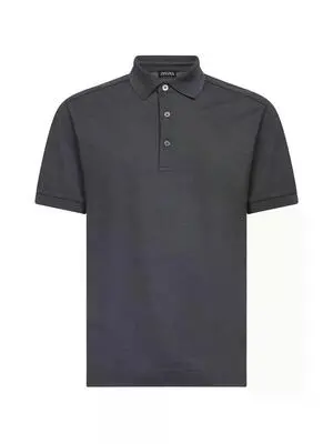 Zegna Button-placket Polo Shirt