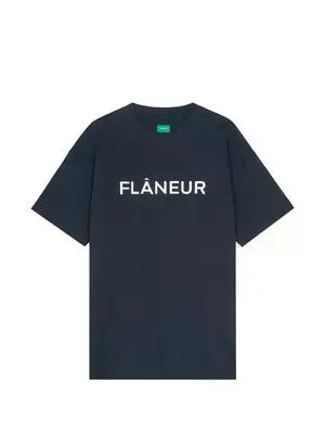 FLANEUR Logo-print T-shirt