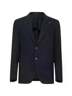 Tagliatore Buttoned Blazer - Blue