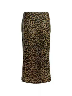 Kapital Leopard-print Midi Skirt