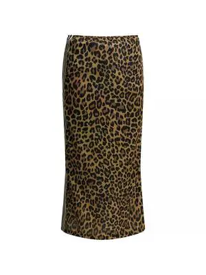 Kapital Leopard-print Midi Skirt