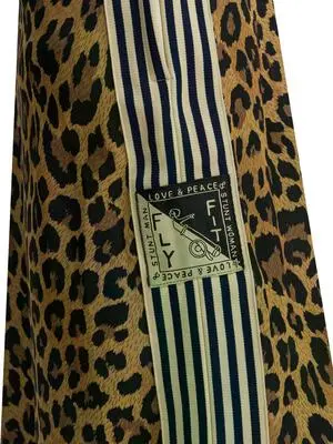 Kapital Leopard-print Midi Skirt