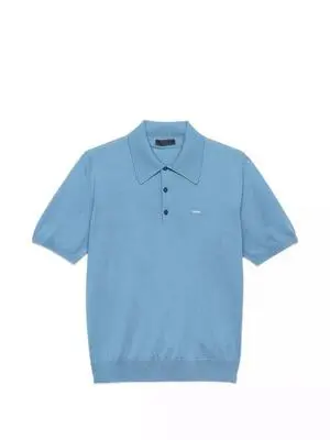 Prada Embroidered Polos For Men
