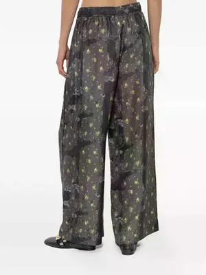 GANNI Floral-pattern Trousers