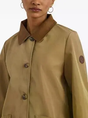 Ralph Lauren Buttoned Barn Coat - Neutrals