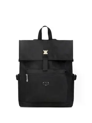 Philipp Plein Logo-plaque Backpack - Black