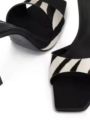 LE SILLA Bella Heeled Sandals - Black