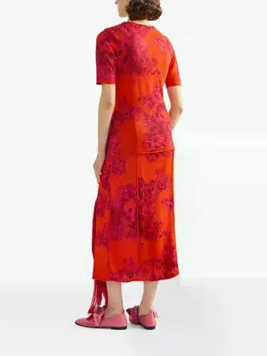 Erdem Floral-pattern Midi Dress