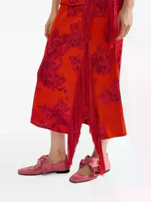Erdem Floral-pattern Midi Dress