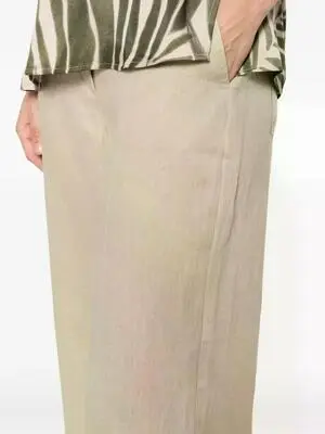 PENNYBLACK Wide Leg Linen Trousers