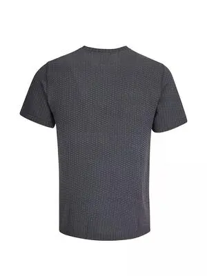ROA Textured Crewneck T-shirt
