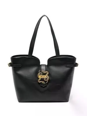 Just Cavalli Snake-detail Tote Bag
