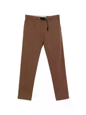 WHITE SAND Belted Trousers