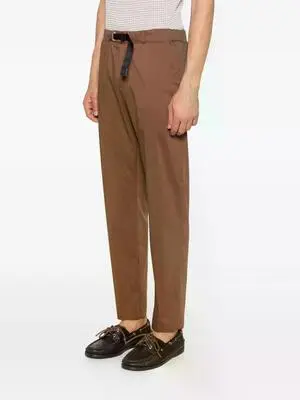 WHITE SAND Belted Trousers