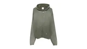 ROA Bee Sun Faded Waffle Zip Up Hoodie