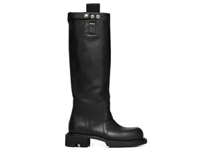 Rick Owens Knee Pull-on Gabe Boots - Black