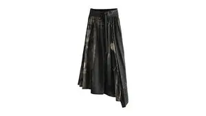 Y’s Black Wash Bottoms For Women