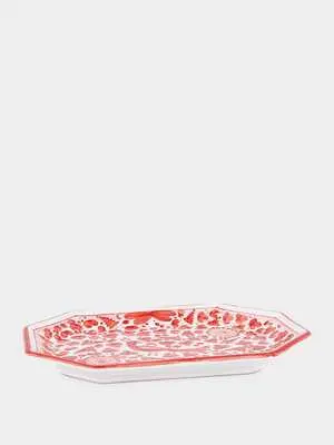 LES-OTTOMANS Handpainted Ceramic Tray