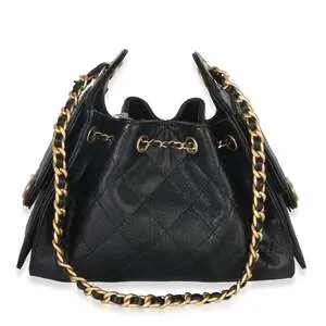Chanel Quilted Caviar 25 Hobo