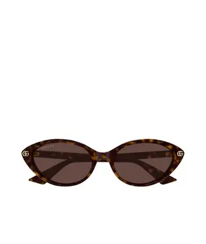 Gucci Cat-eye Acetate Sunglasses - Brown