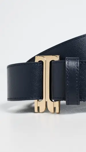 Victoria Beckham Tuxedo Belt - Navy