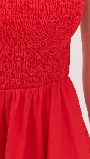 Xirena Florence Midi Dress - Red Flash