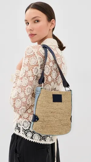 Isabel Marant Étoile Mini Bayia Raffia Bag