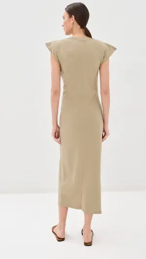 Isabel Marant Étoile Nadela Midi Dress - Light Bronze