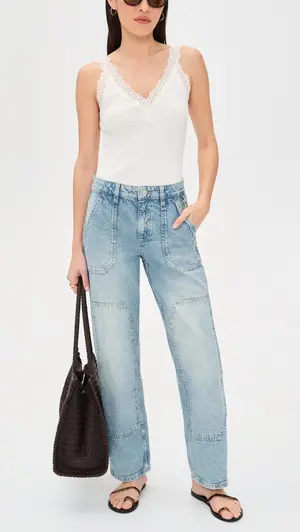 SEVENTY + MOCHI Carpenter Stevie Jeans - Sunfade