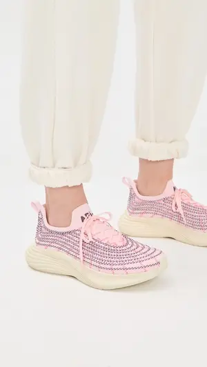 Apl Techloom Zipline Sneakers - Pink/moonscape/pristine