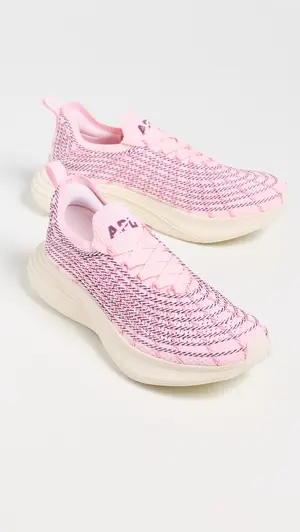 Apl Techloom Zipline Sneakers - Pink/moonscape/pristine