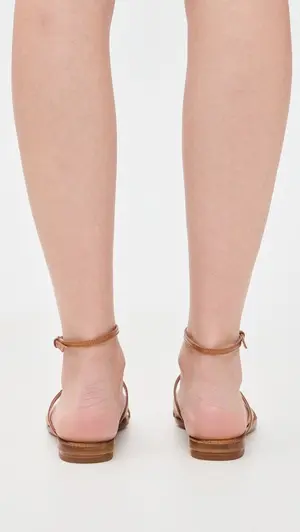 Veronica Beard Alba Embellished Sandals - Hazelwood