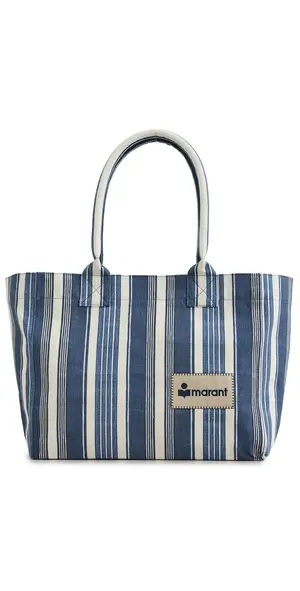 Isabel Marant Yenky Zipped Tote - Blue